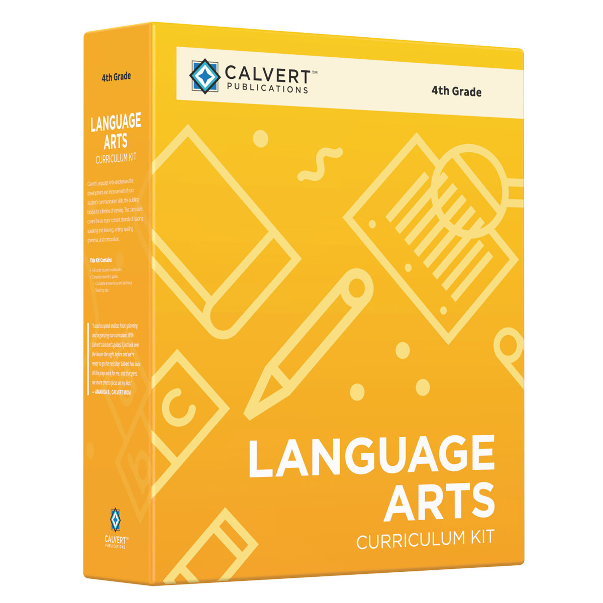 Calvert Language Arts Grade 4 Complete Set