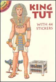 King Tut Sticker Paper Doll