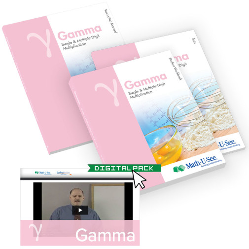 Math-U-See Gamma Set (no Integer Blocks)