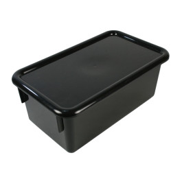 Stowaway Tray with Lid - Black