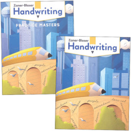 Zaner-Bloser Handwriting Grade 5 Homeschool Bundle - Student Edition ...