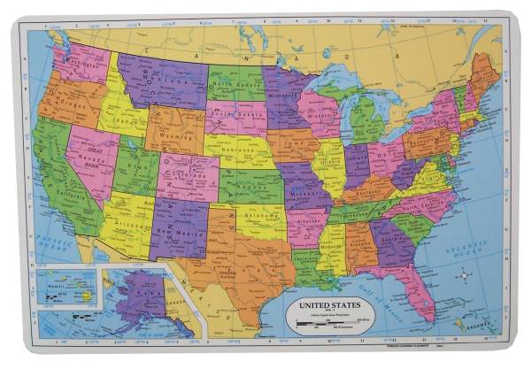 United States Placemat