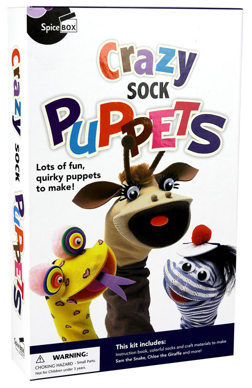 Crazy Sock Puppets (Play Box)