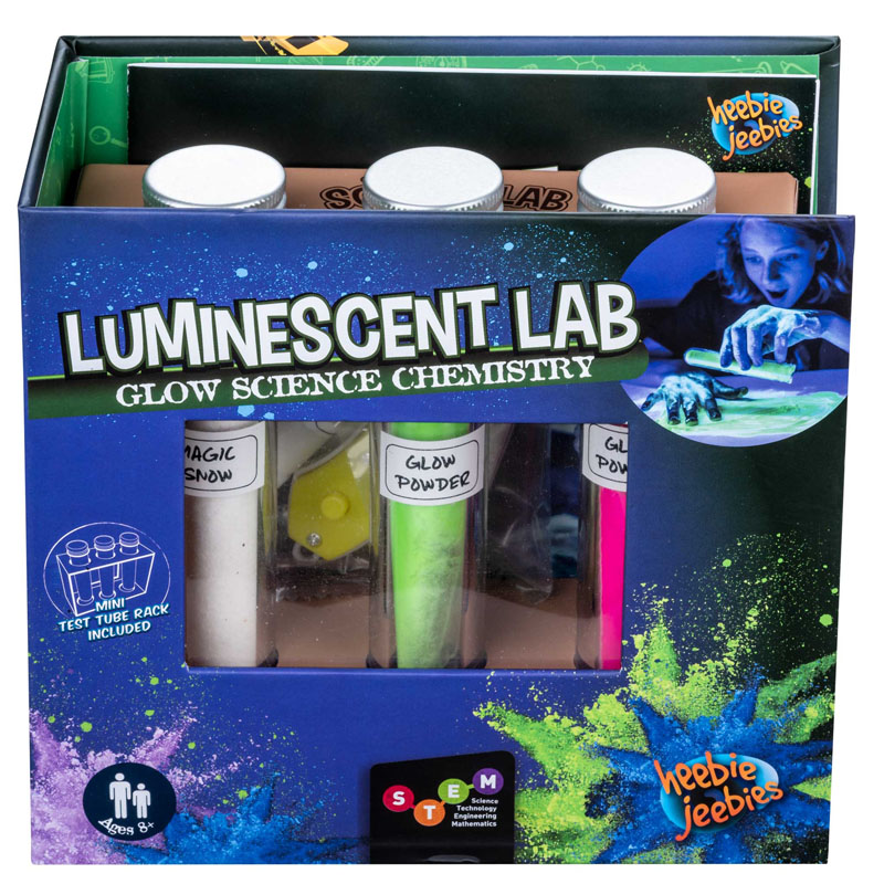 Luminescent Science Lab - Glow Science Chemistry Kit