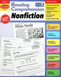 Reading Comprehension: Nonfiction, Grade 3