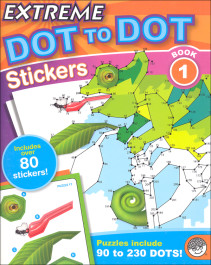 Extreme Dot to Dot Stickers - Book 1