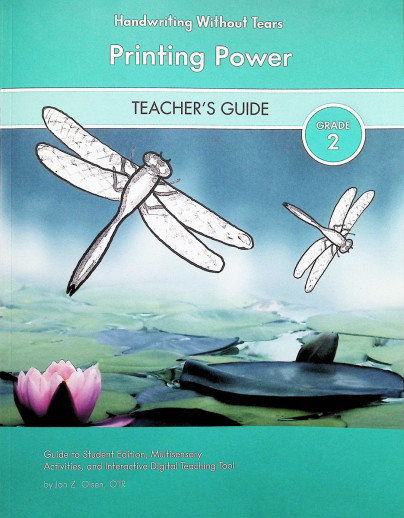 Printing Power 2025 Edition Teacher's Guide | Handwriting Without Tears