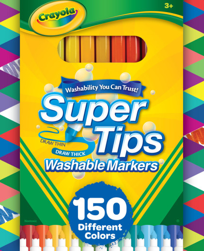 Crayola Super Tips Markers 150 Count