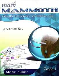Math Mammoth Grade 1 Color Skills Review Workbook Answer Key