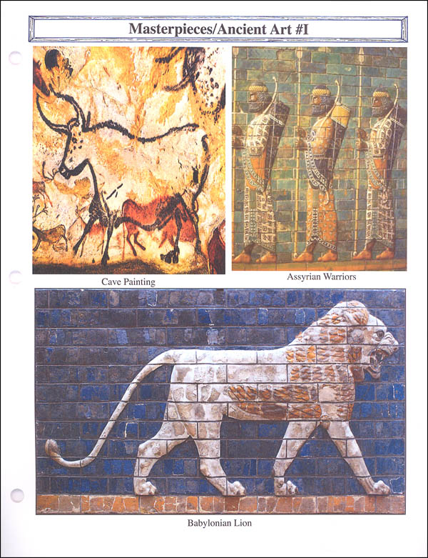 Classical Approach Masterpiece Lesson Cards II Ancient Egypt, Greece ...