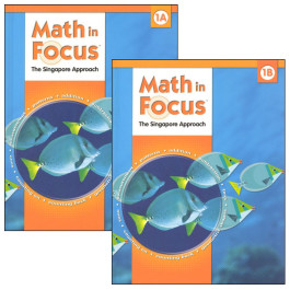 Math in Focus Grade 1 Student Book A & B Set