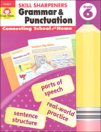 Skill Sharpeners: Grammar & Punctuation - Grade 6