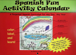Spanish Fun Activity Calendar