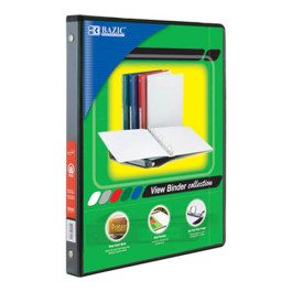 Binder - 3-Ring View 1/2 Black