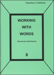 Working with Words 8 Teacher