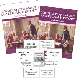 200 Questions About American History Set | Memoria Press