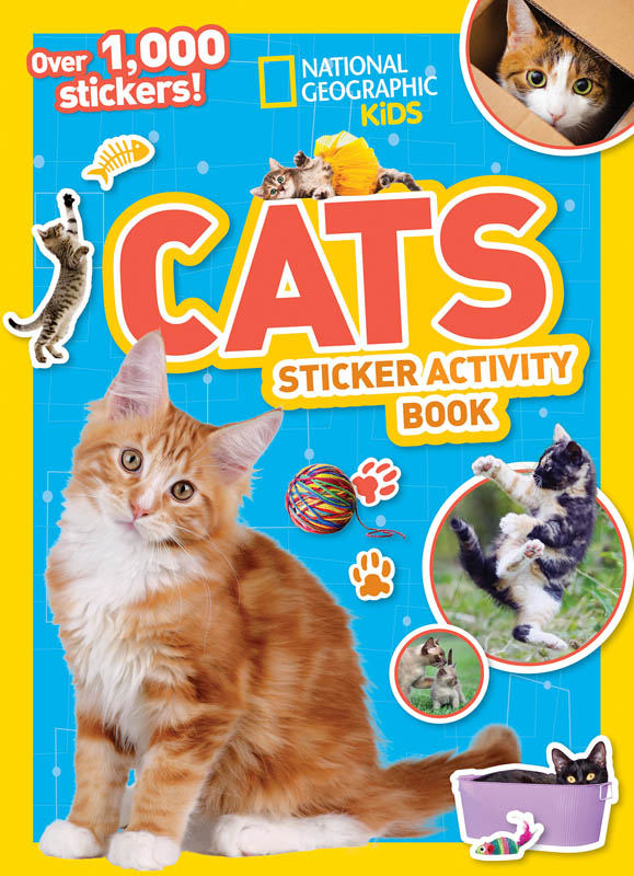 National Geographic Kids Cats Sticker Activity Book