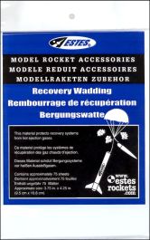 Recovery Wadding for rockets