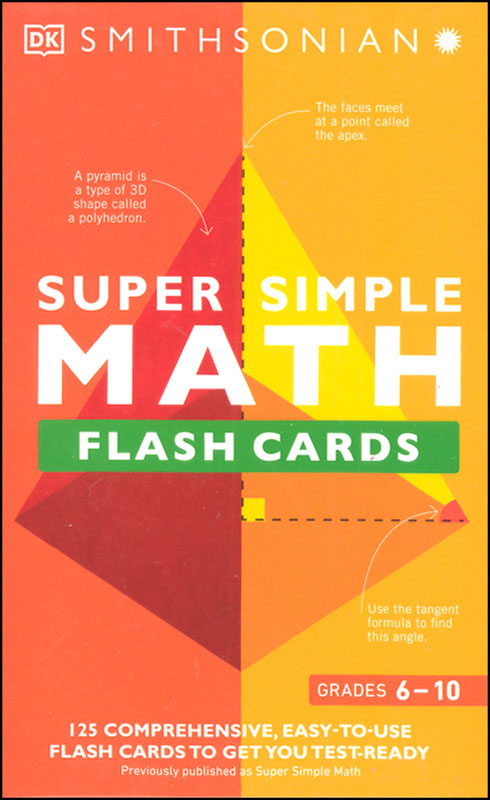 Super Simple Math Flash Cards