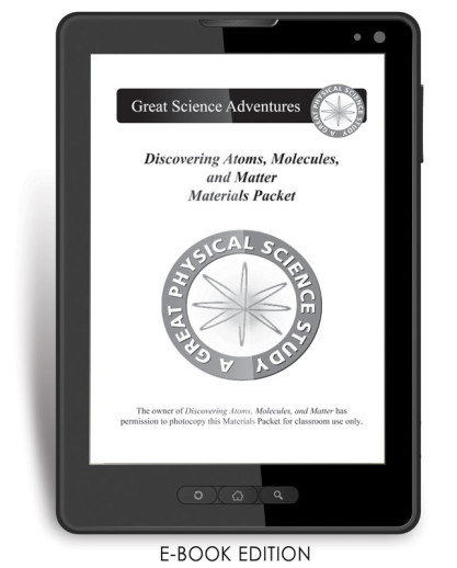 Discovering Atoms, Molecules, and Matter Materials Packet e-book