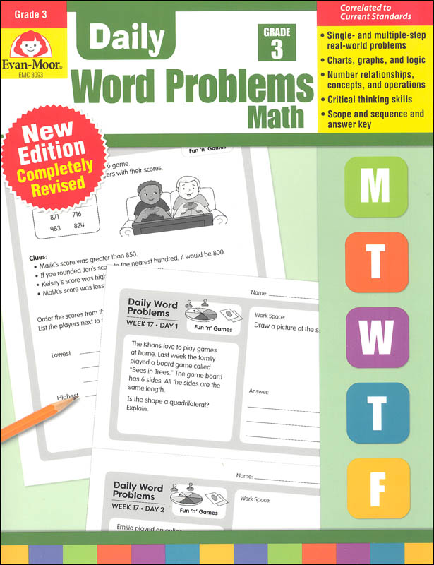 Daily Word Problems Grade 3