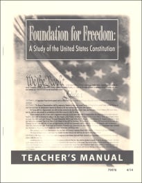 Foundation for Freedom: Study of the United States Constitution Teacher ...