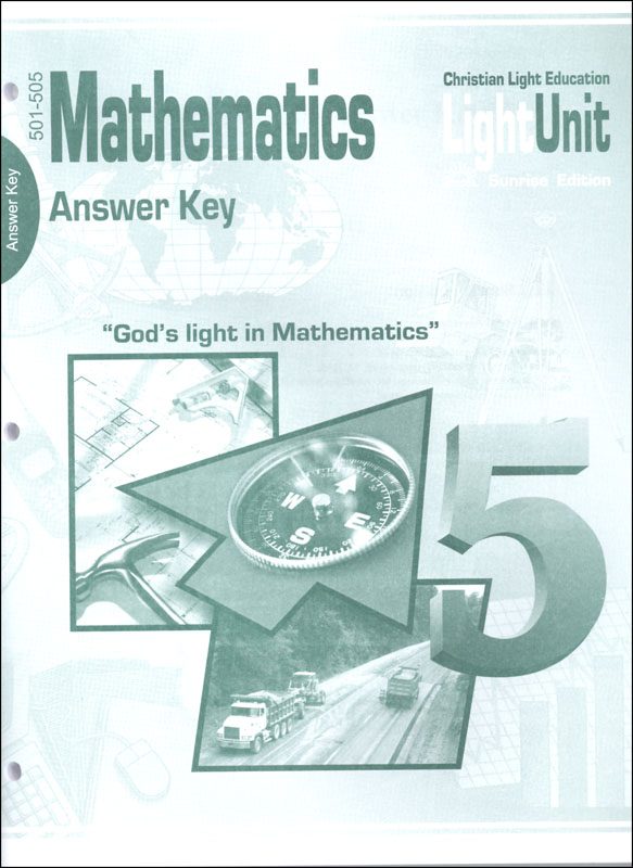 Mathematics LightUnits A/K 501-505 Sunrise Ed