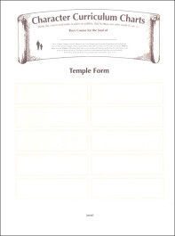 Building Christian Character Set of Annual Charts & Forms