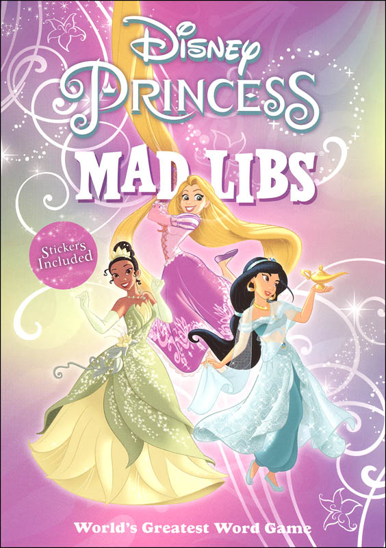 Disney Princess Mad Libs
