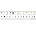 Handwriting Desk Strips