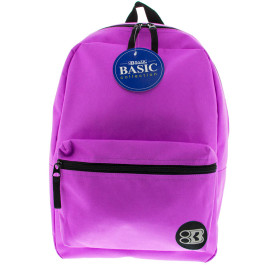 Purple Basic Backpack 16