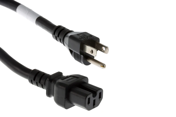 C15 to 5-15P Power Cord - Reliable Server Connections
