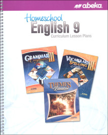 English 9 Homeschool Parent Guide/Student Daily Lesson Plans