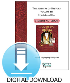 Mystery of History Volume 3 Notebooking Pages Digital Download