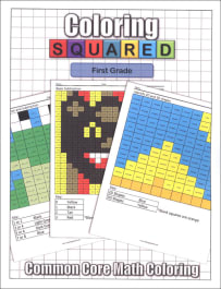 Coloring Squared: First Grade (Coloring Squared Common Core Math ...