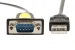 CB-USBDB9 | Converter Cable | USB to Serial (DB9/Hex Nut)