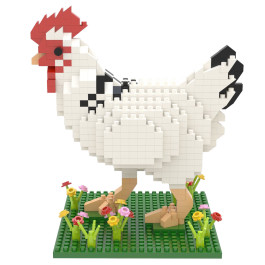 Mini Building Blocks: Chicken (401 pieces)