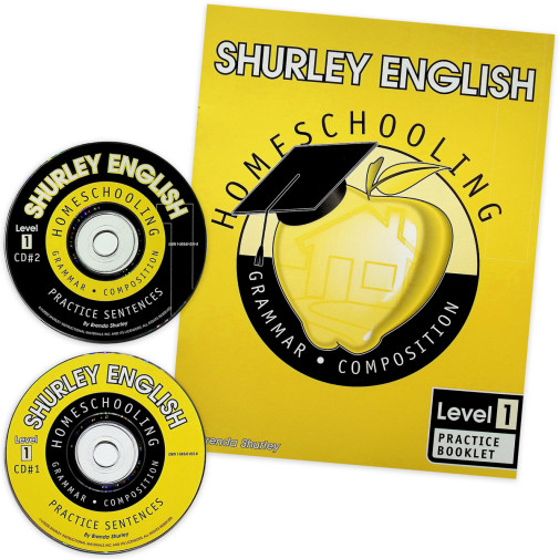 Shurley English Level 1 Practice Booklet with Online Audio