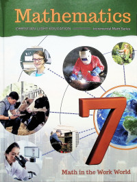 Mathematics Grade 7 Textbook: Math in the Work World