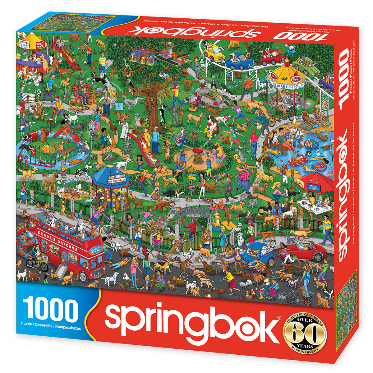 Dog Park Puzzle (500 pieces)