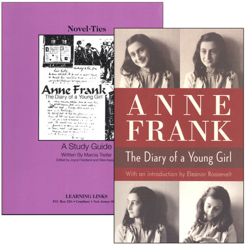 Anne Frank: Diary of Young Girl Novel-Ties Study Guide & Book Set
