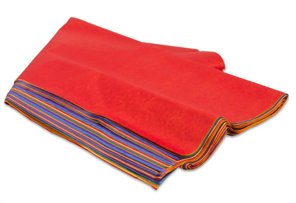 Tissue Paper - 24 Sheet Bright Colors (20" x 30" )