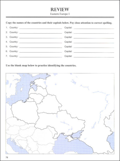 Middle East Worksheets
