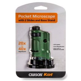 Carson MicroBrite Pocket Microscope - Green