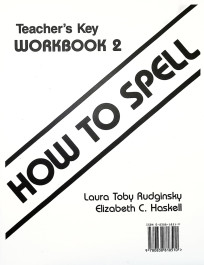 How to Spell 2 Teacher Key