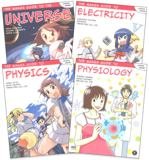 Manga Science Guides Set