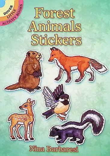 Forest Animal Small Format Stickers