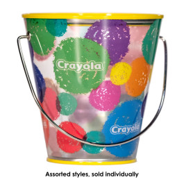 Crayola Clear Small Pail (Assorted Designs)