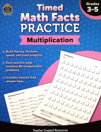 Timed Math Facts Practice: Multiplication