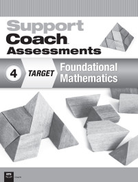 Support Coach Target: Foundational Mathematics Assessments Grade 4